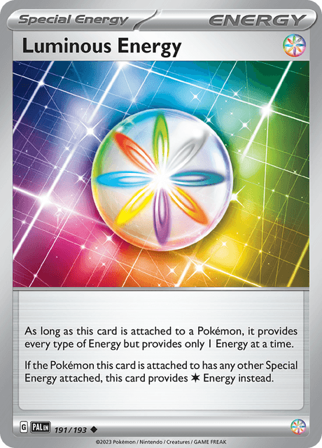Luminous Energy - Paldea Evolved | PAL #191/193