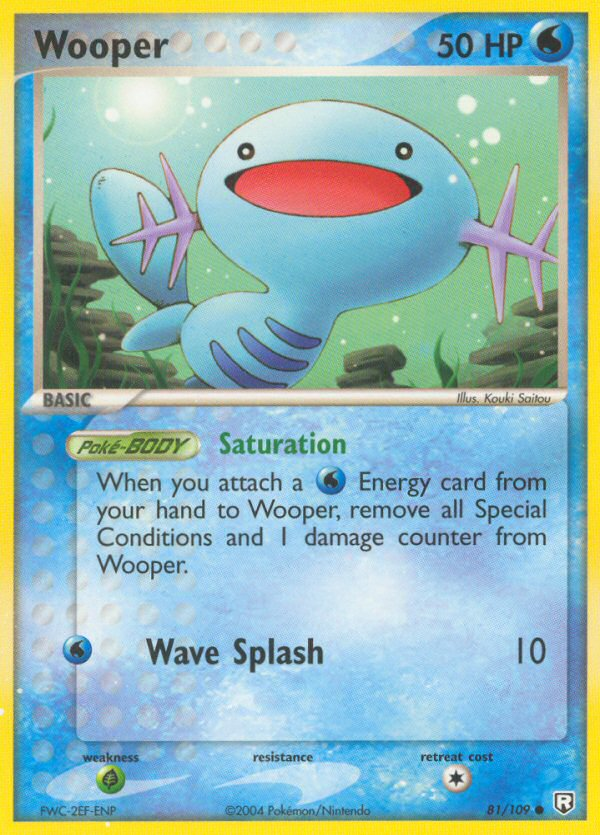 Wooper - Team Rocket Returns | TRR #81/109